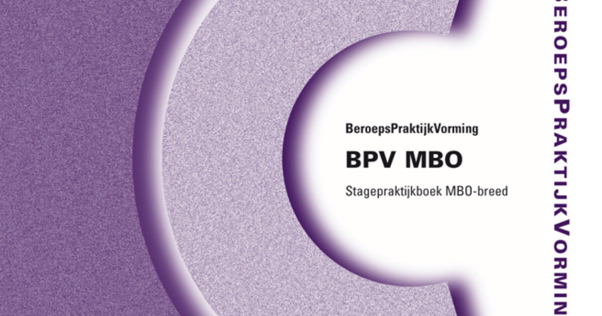 BPV MBO | Uitgeversgroep